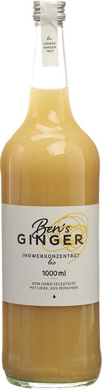 BEN'S GINGER Ingwerkonzentrat BIO | Santénatur